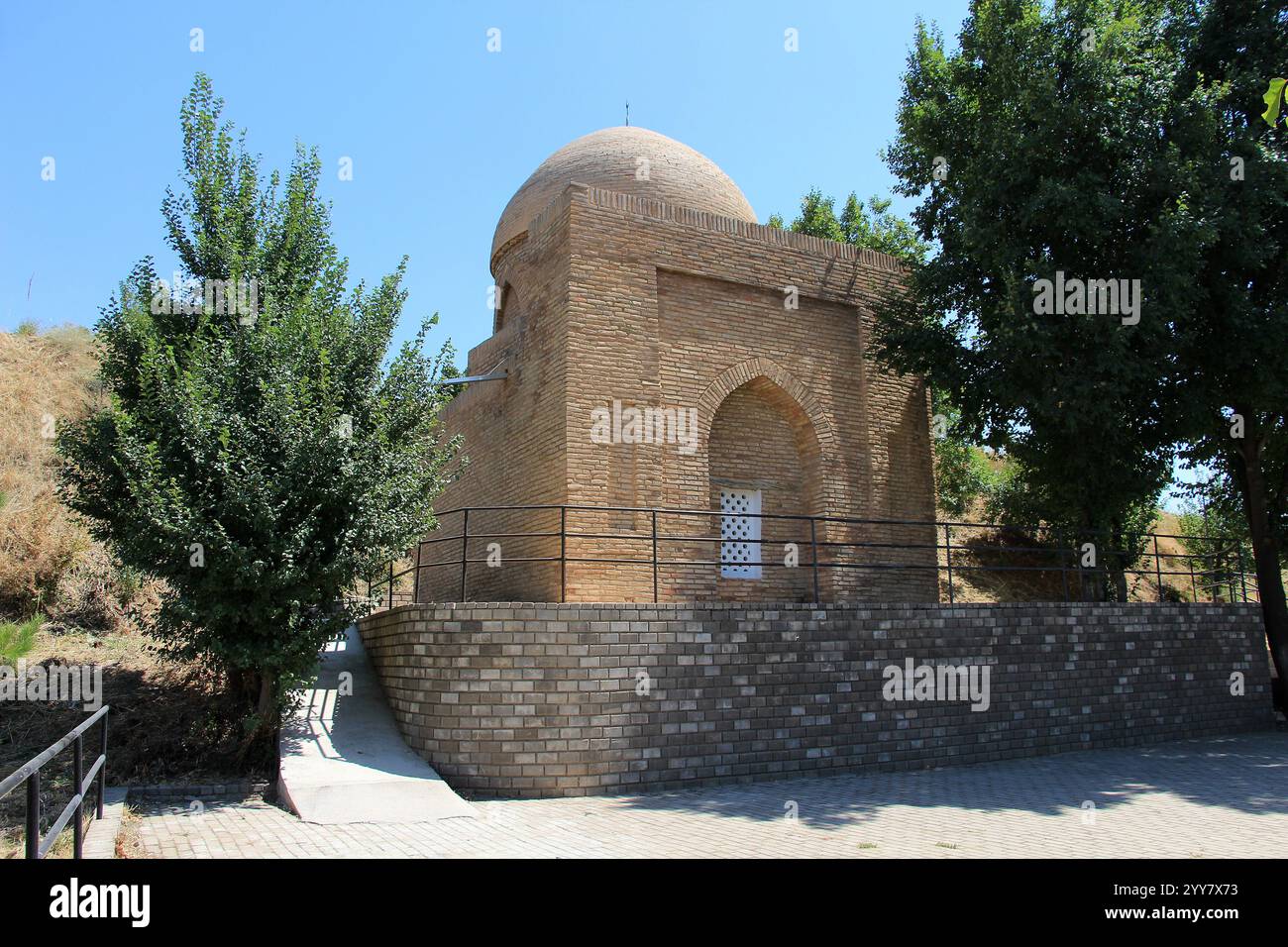 Tomb of Abraham Ata is located in the town of Sayram. The tomb was ...