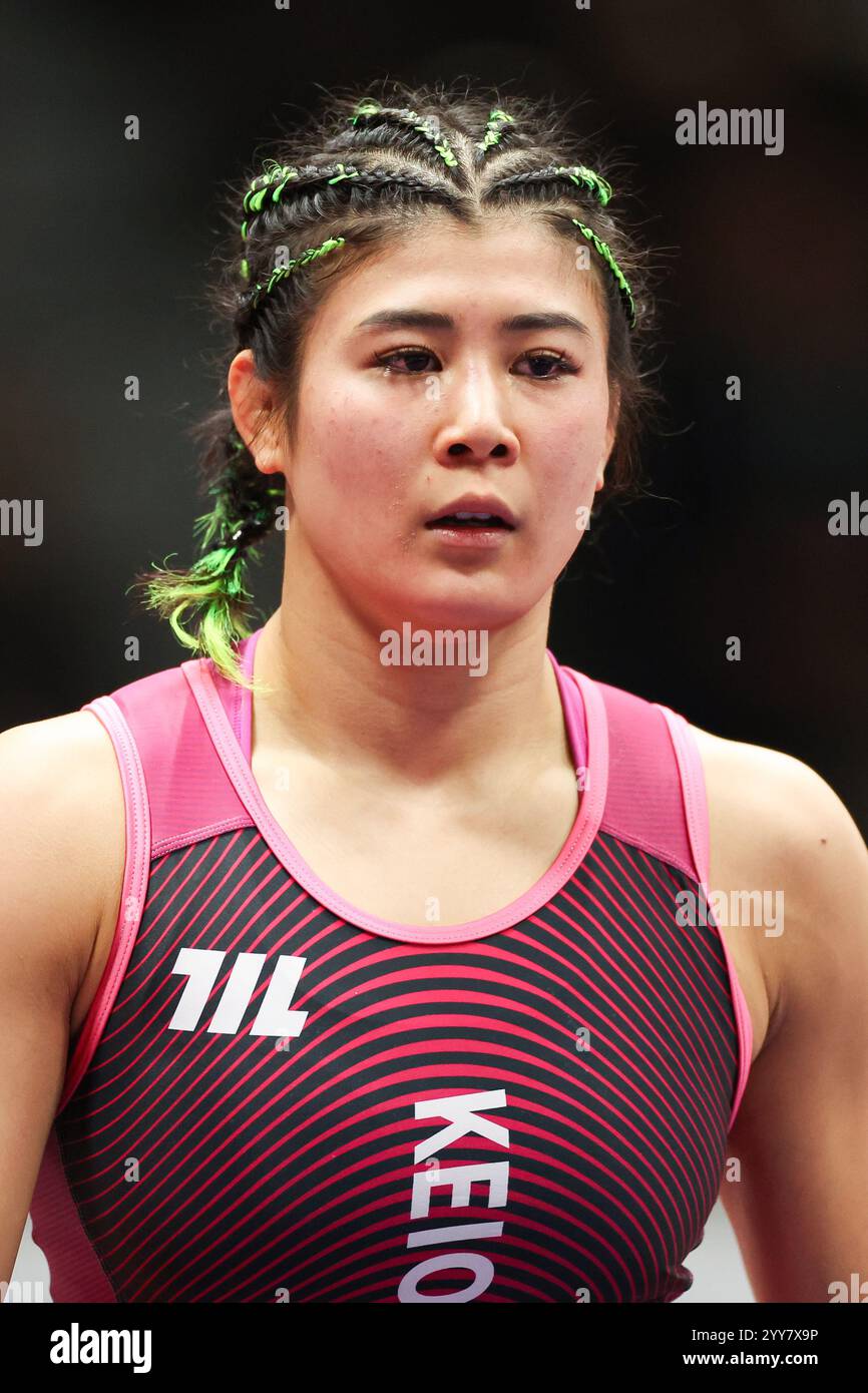 Nonoka Ozaki, DECEMBER 20, 2024 - Wrestling : All Japan Wrestling Championship Women's 62kg at ...