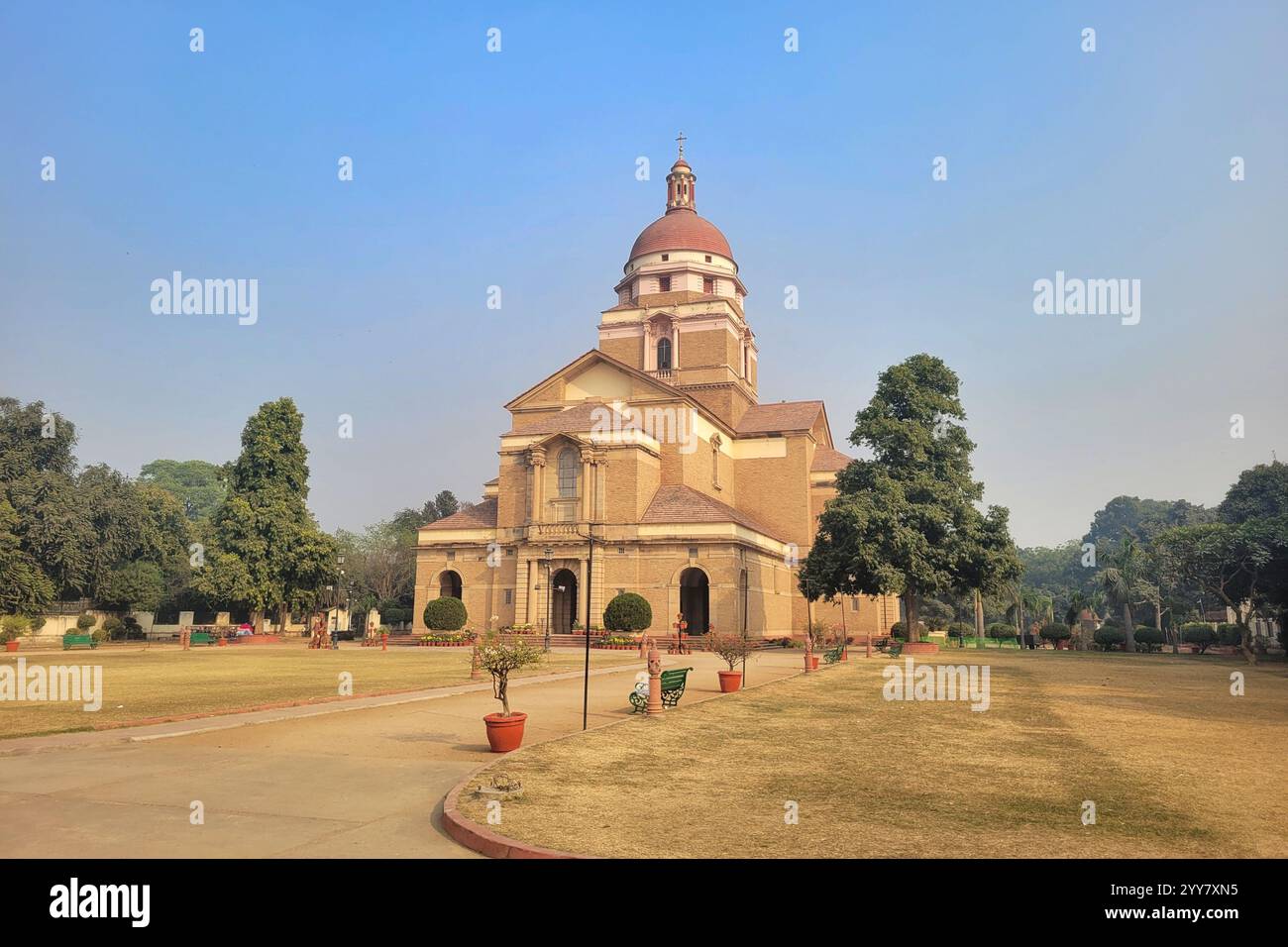 Cathedral Church of The Redemption Delhi Stock Photo - Alamy