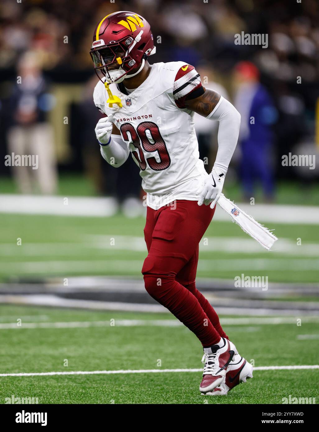 Washington Commanders safety Jeremy Reaves (39) at the Washington ...