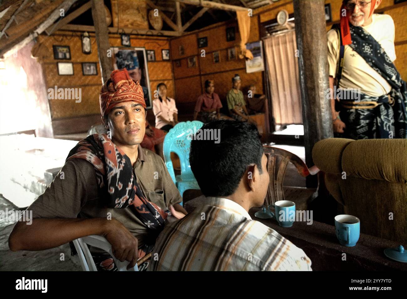 Umbu Ndjurumanna, popularly known as Umbu Uman, a traditional royal ...