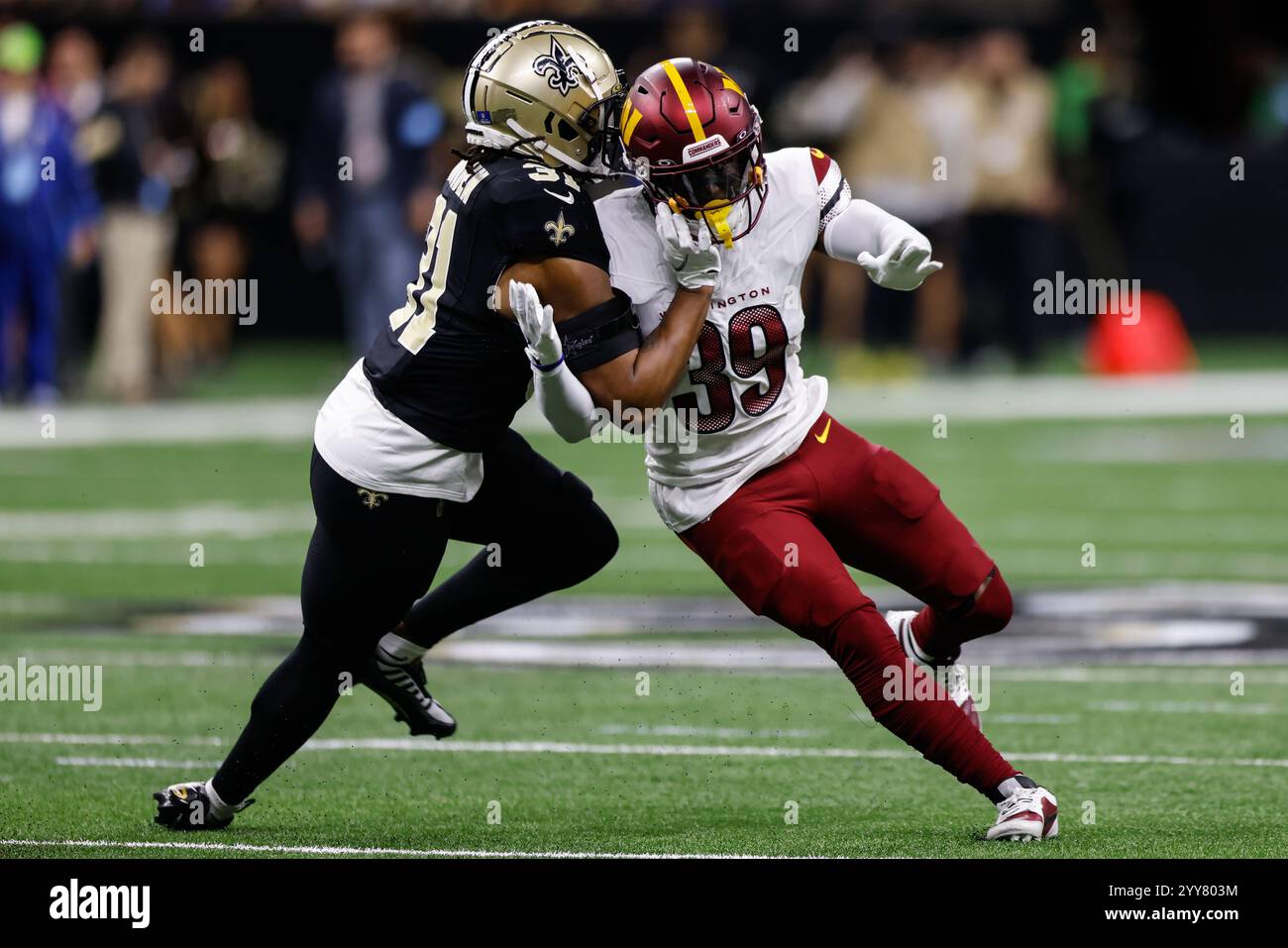 New Orleans, United States. 15th Dec, 2024. Washington Commanders ...