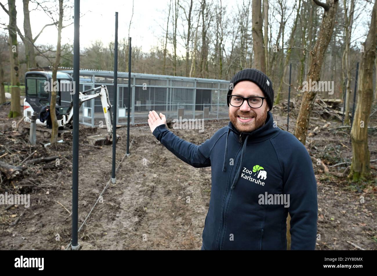 PRODUCTION - 19 December 2024, Baden-Württemberg, Karlsruhe: Marco ...