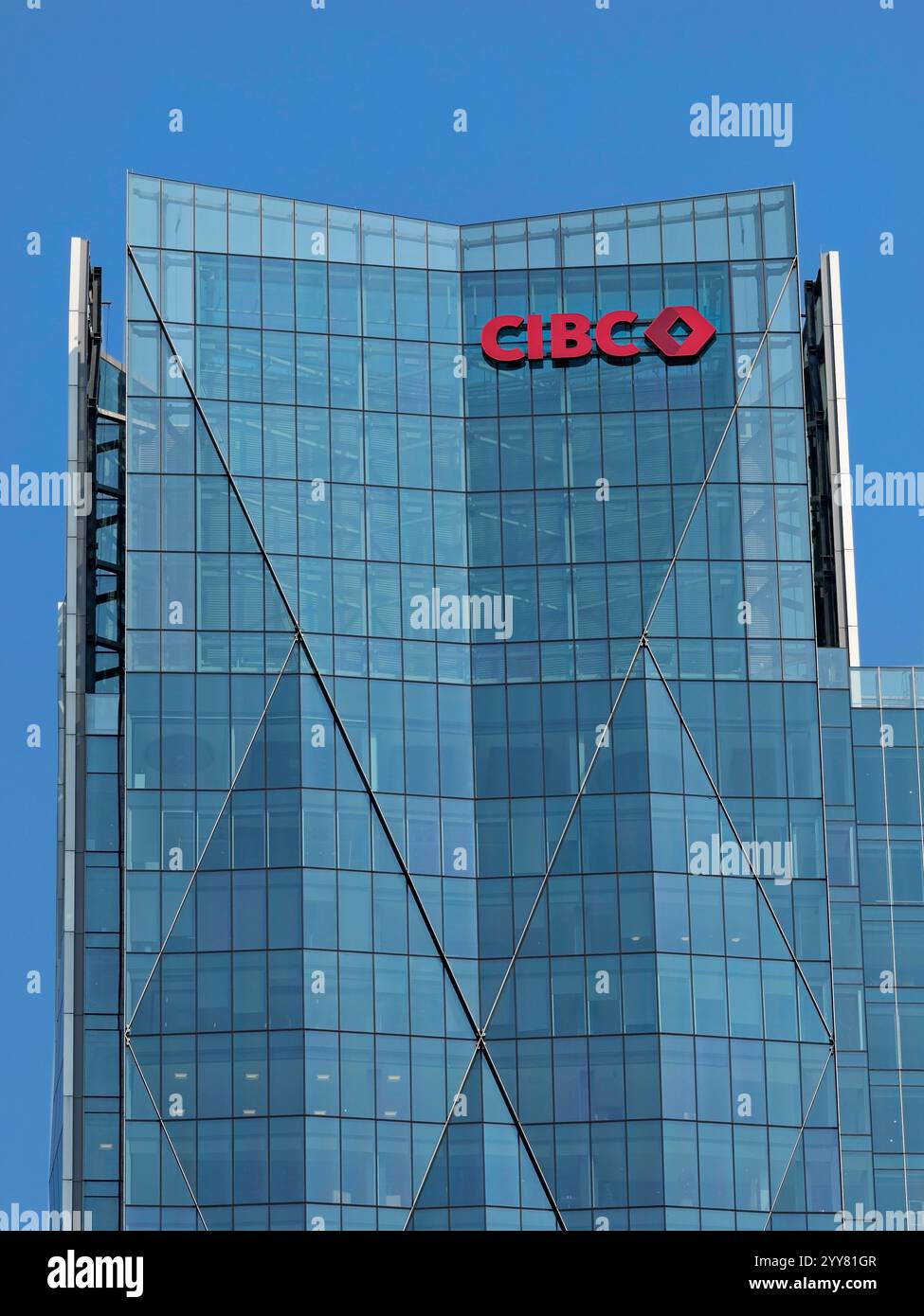 Toronto Canada / Canadian Imperial Bank of Commerce (CIBC ) on Bay ...