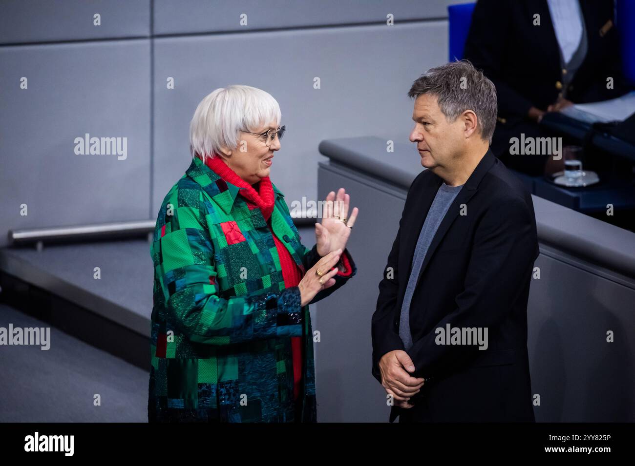Berlin, Germany. 20th Dec, 2024. Robert Habeck (Alliance 90/The Greens ...