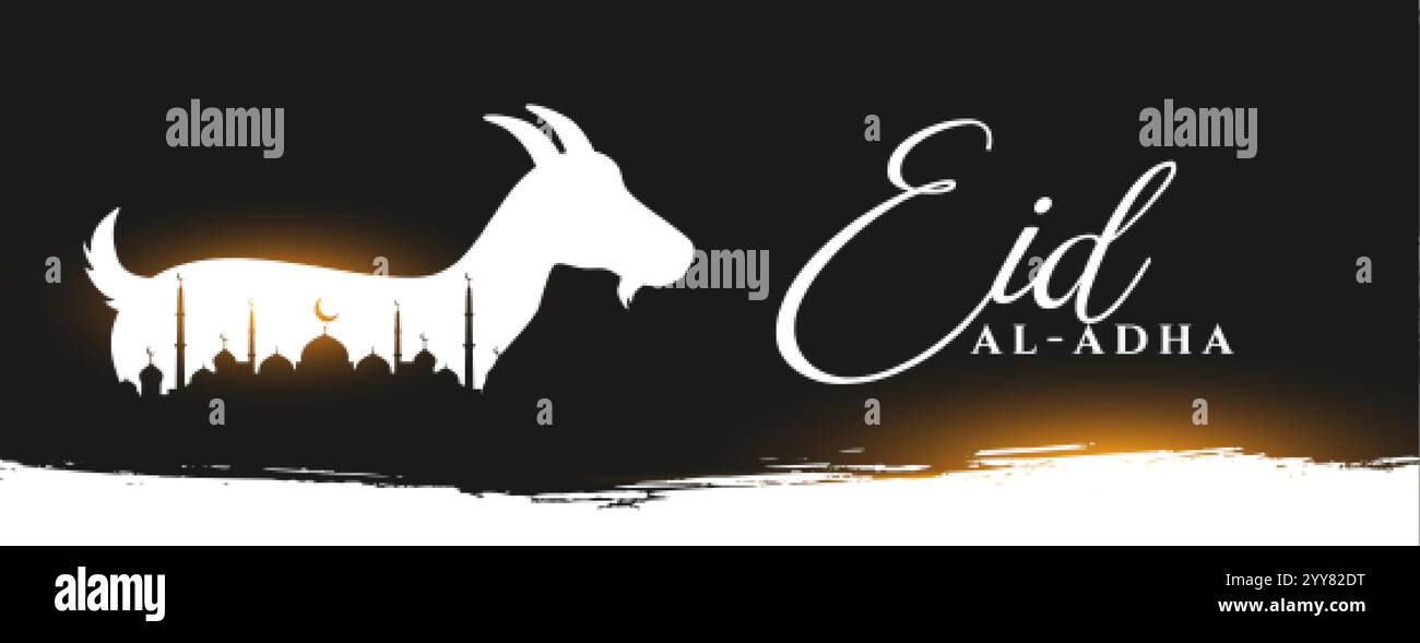eid al adha holiday banner design Stock Vector Image & Art - Alamy