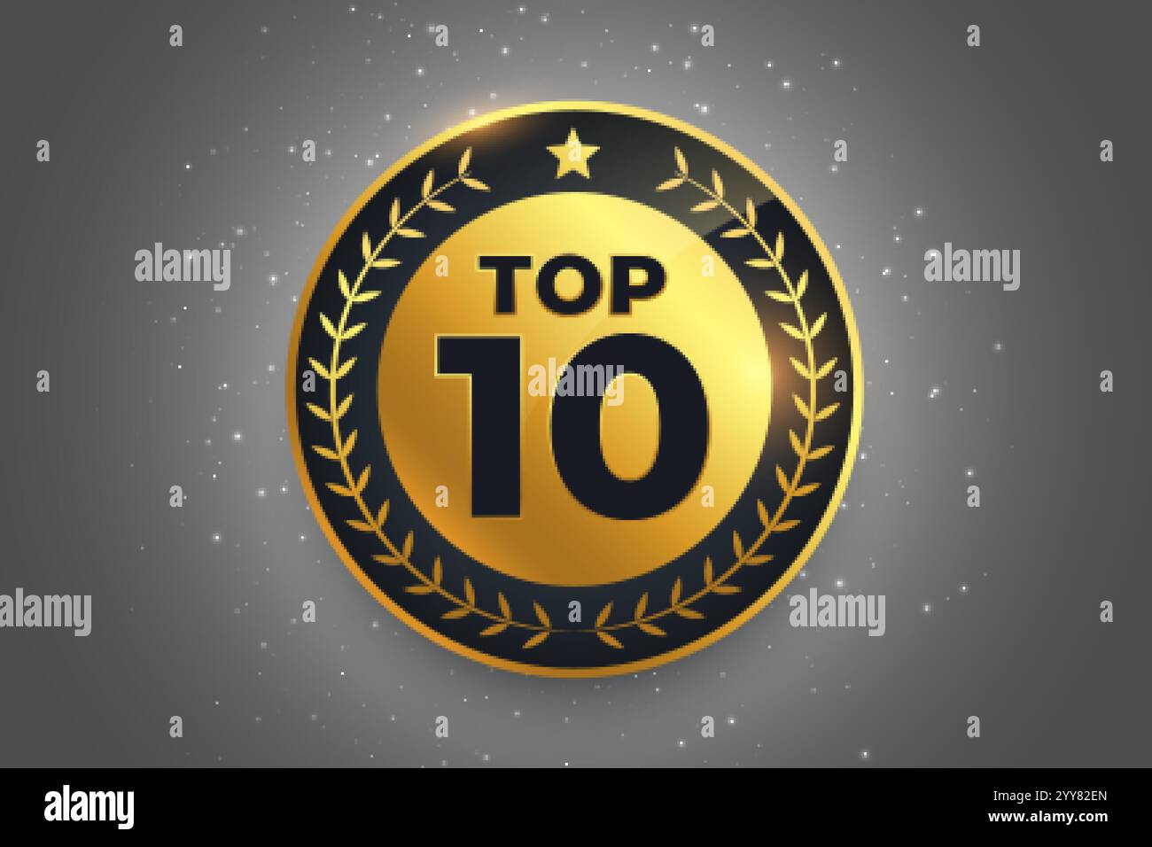 Top 10 badge hi-res stock photography and images - Alamy