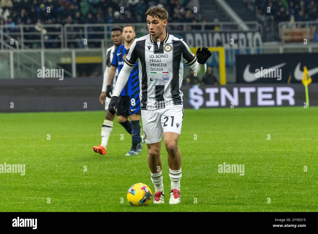 Iker Bravo Udinese during match Fc Internazionale vs Udinese Coppa ...