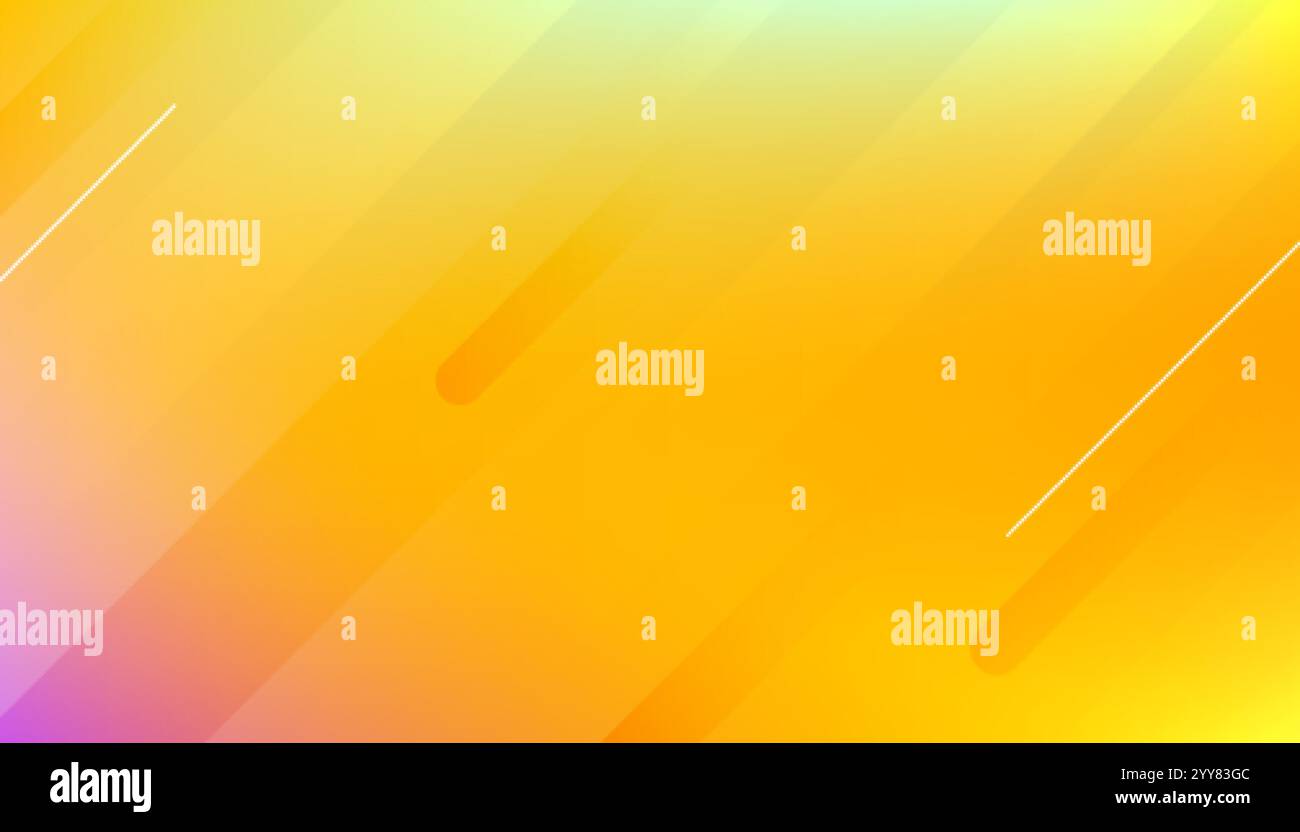 abstract yellow smooth background design Stock Vector Image & Art - Alamy