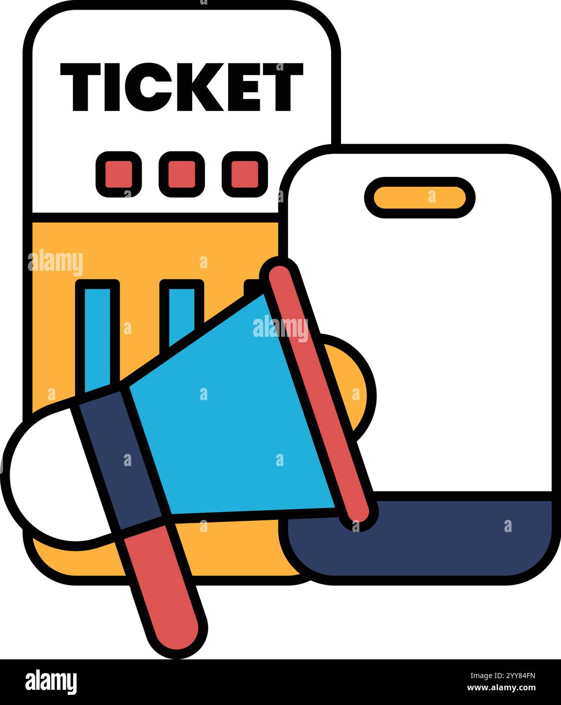 Ticket machine vector vectors hi-res stock photography and images - Alamy
