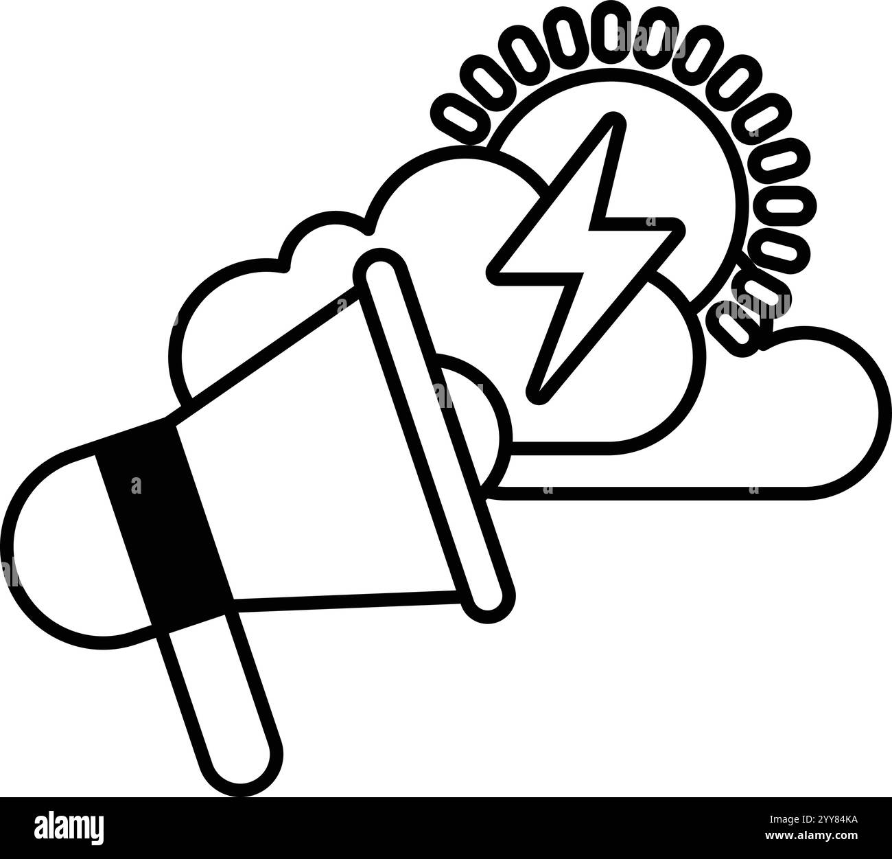 Light microphone set Black and White Stock Photos & Images - Alamy