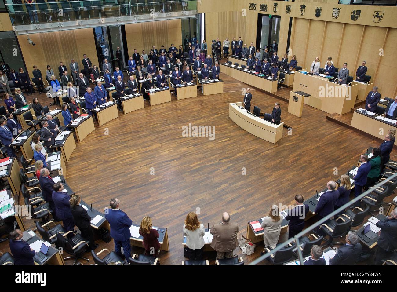 Berlin, Germany. 20th Dec, 2024. The members of the Federal Council ...