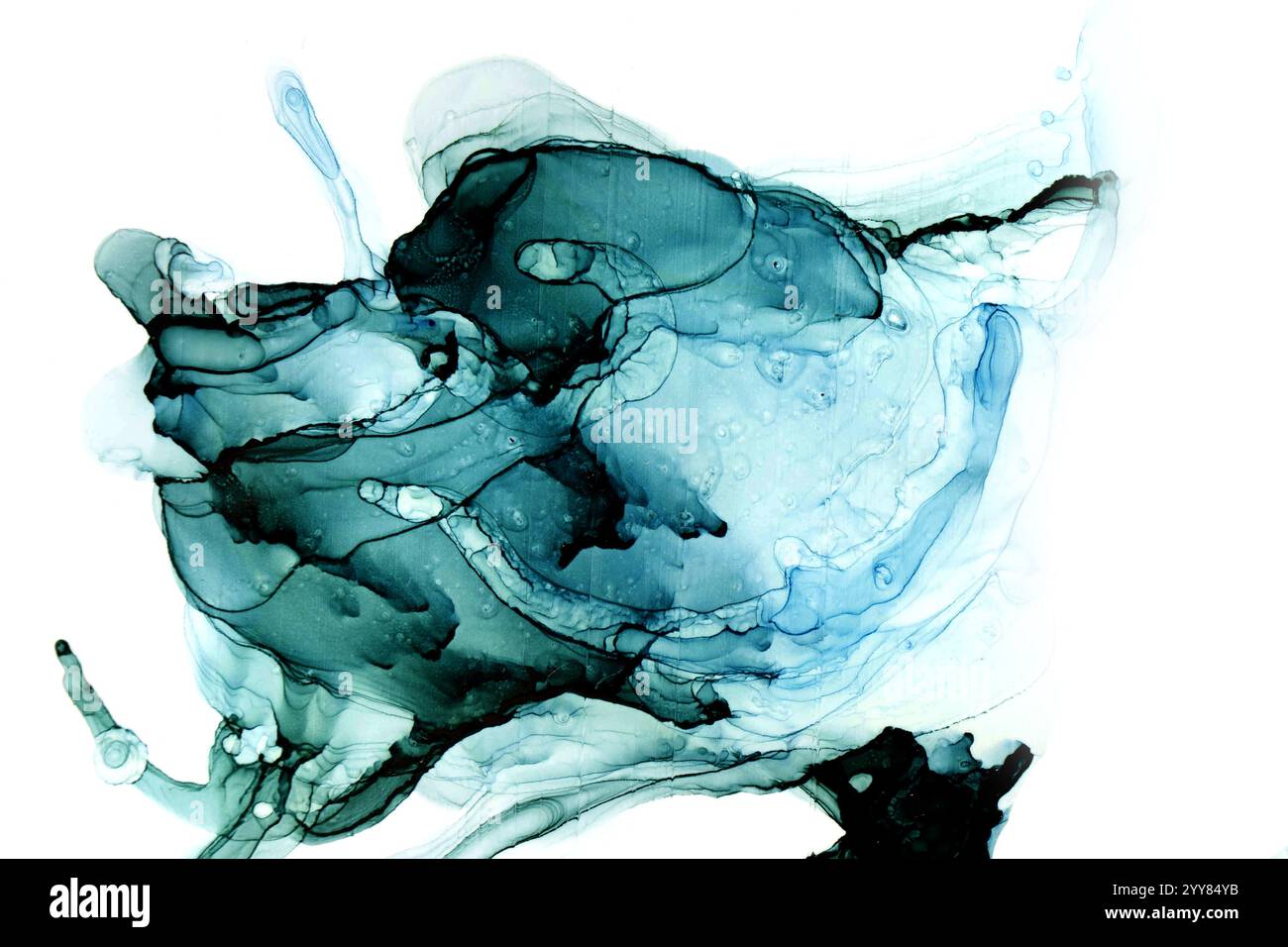 Beautiful ink patterns blend hi-res stock photography and images - Alamy