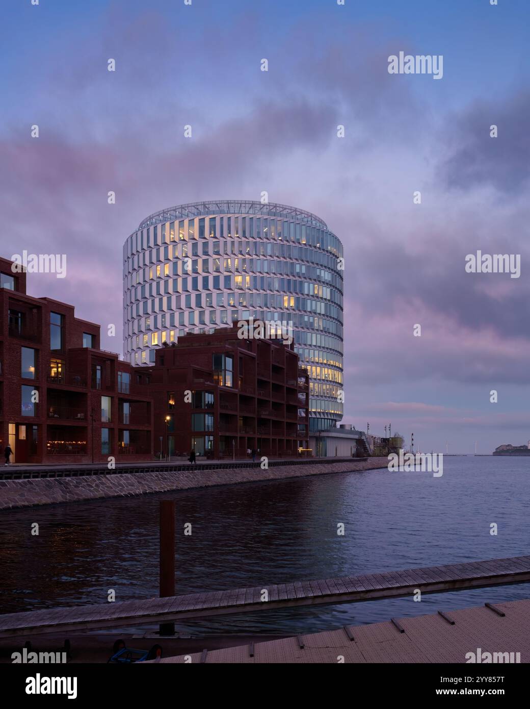 Copenhagen, Denmark - Tip of Nordø office building by Vilhelm Lauritzen ...