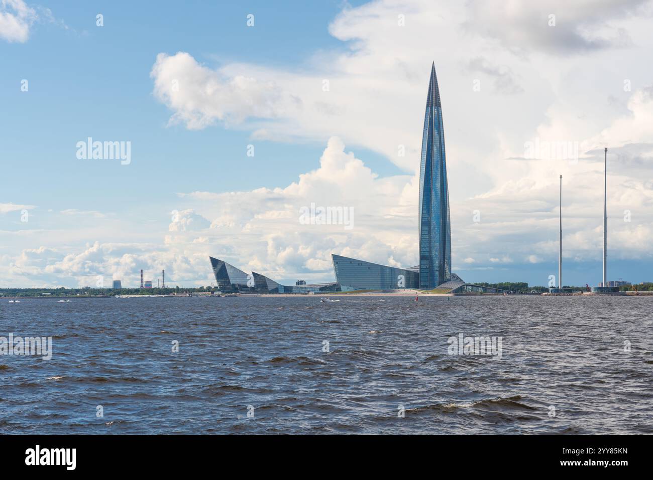Lakhta Center. The tallest skyscraper in Europe and northernmost high ...