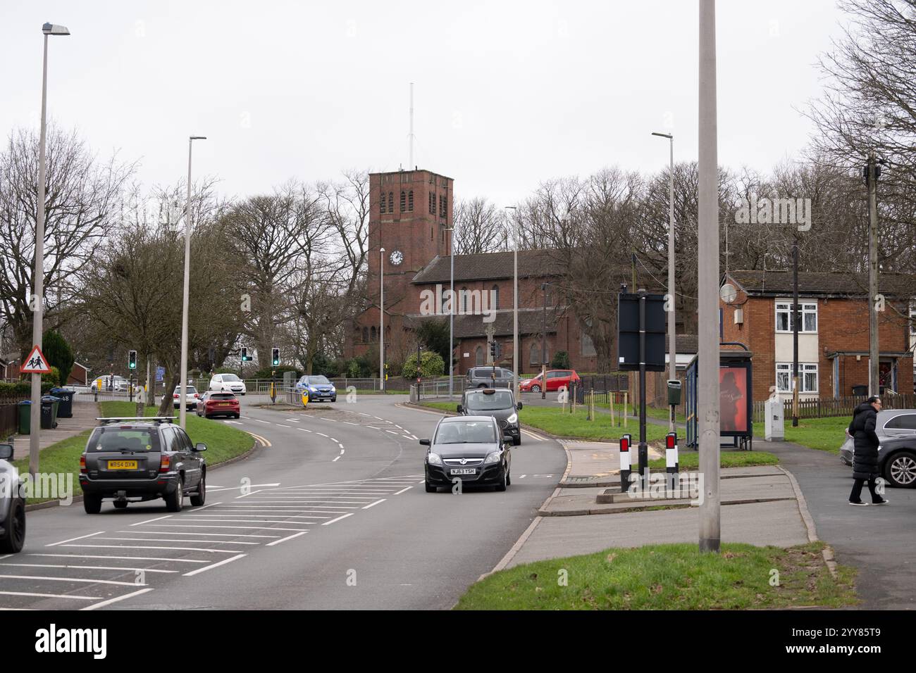 St. Giles Church from Rowley Village, Rowley Regis, West Midlands ...