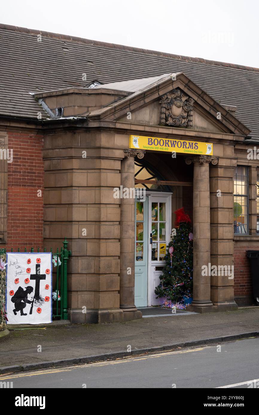 The former Carnegie Library, Rowley Regis, West Midlands, England, UK ...