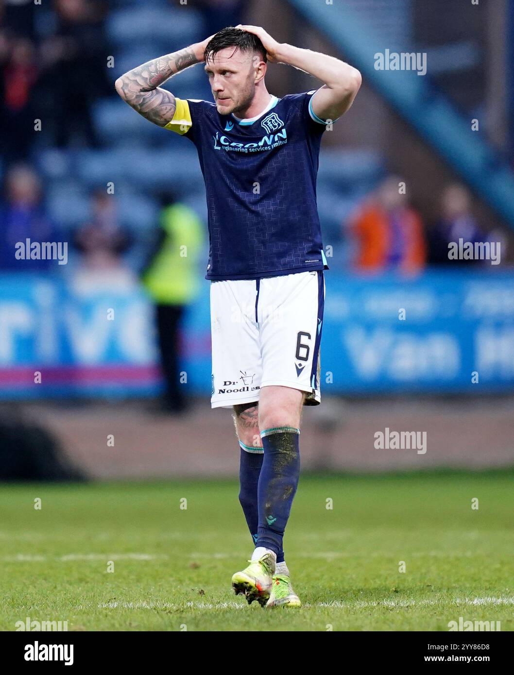 File photo dated 13-03-2022 of Jordan McGhee, who insisted Dundee are ...