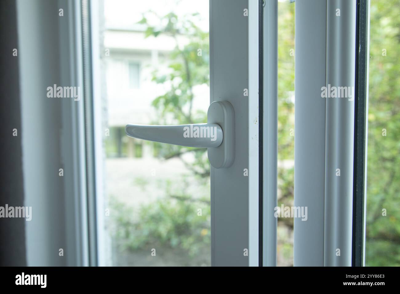 Pvc plastic window closed hi-res stock photography and images - Alamy