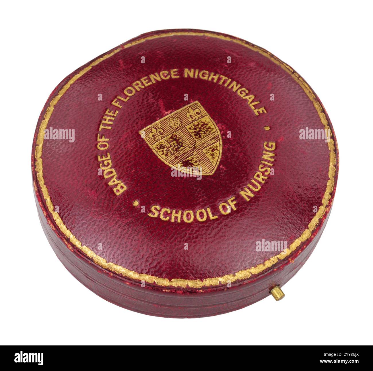 Florence Nightingale school of nursing badge leather presentation case ...