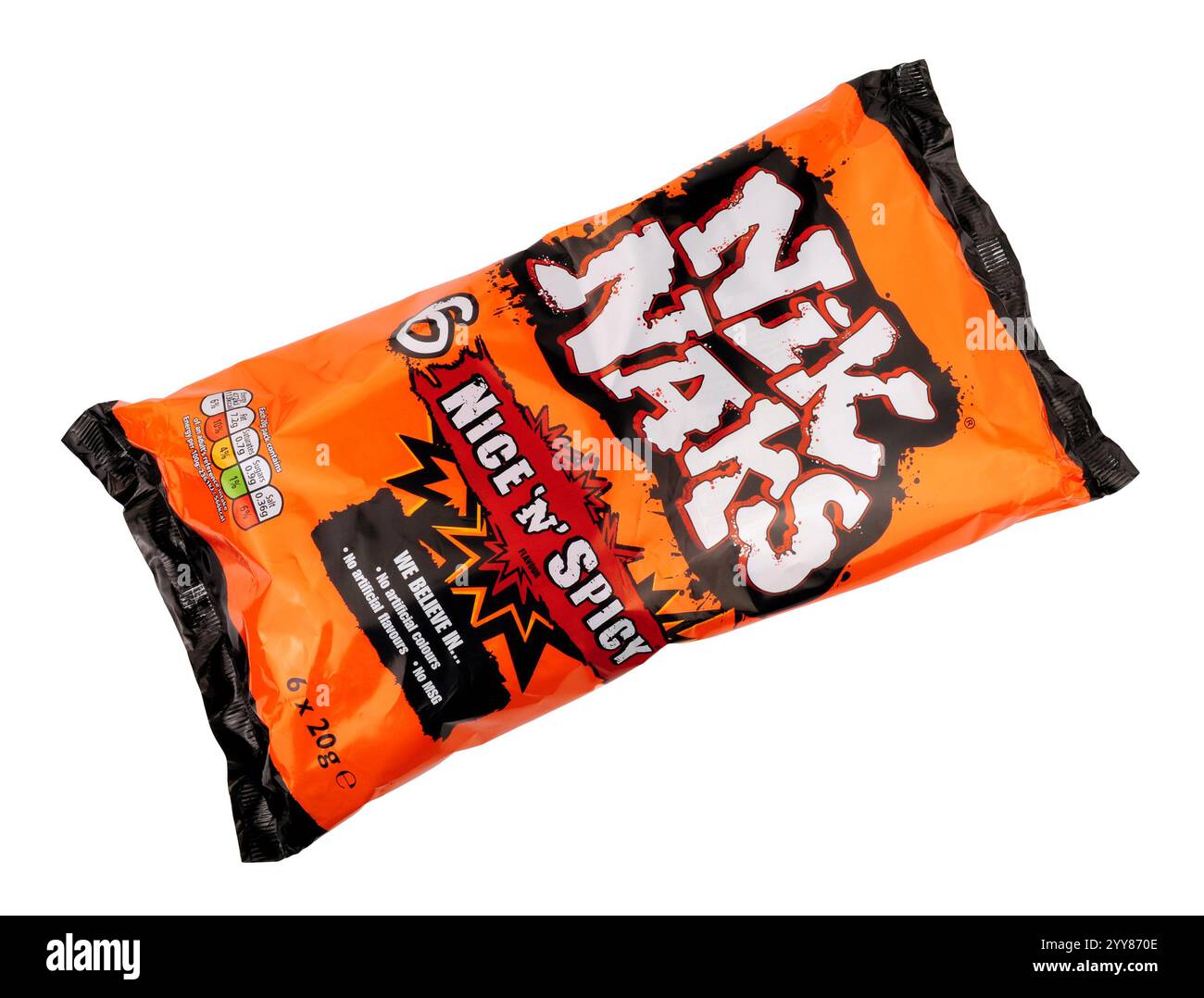 Nik Naks nice and spicy flavour savoury corn snacks in a multi pack ...