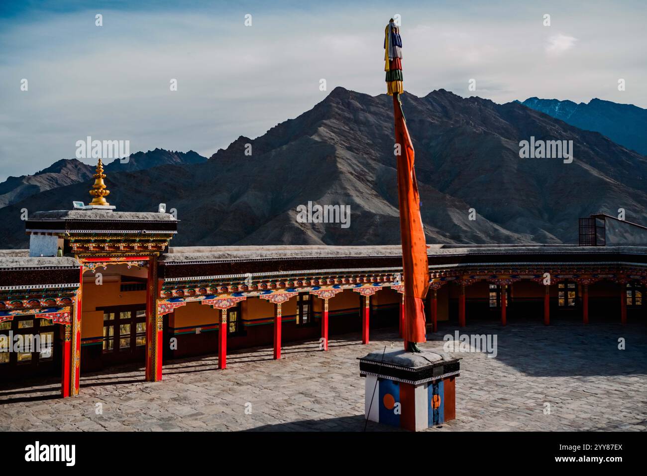 Matho Monastery from 14th century, famous for its Oracle Nagrang Festival when masked dance ...