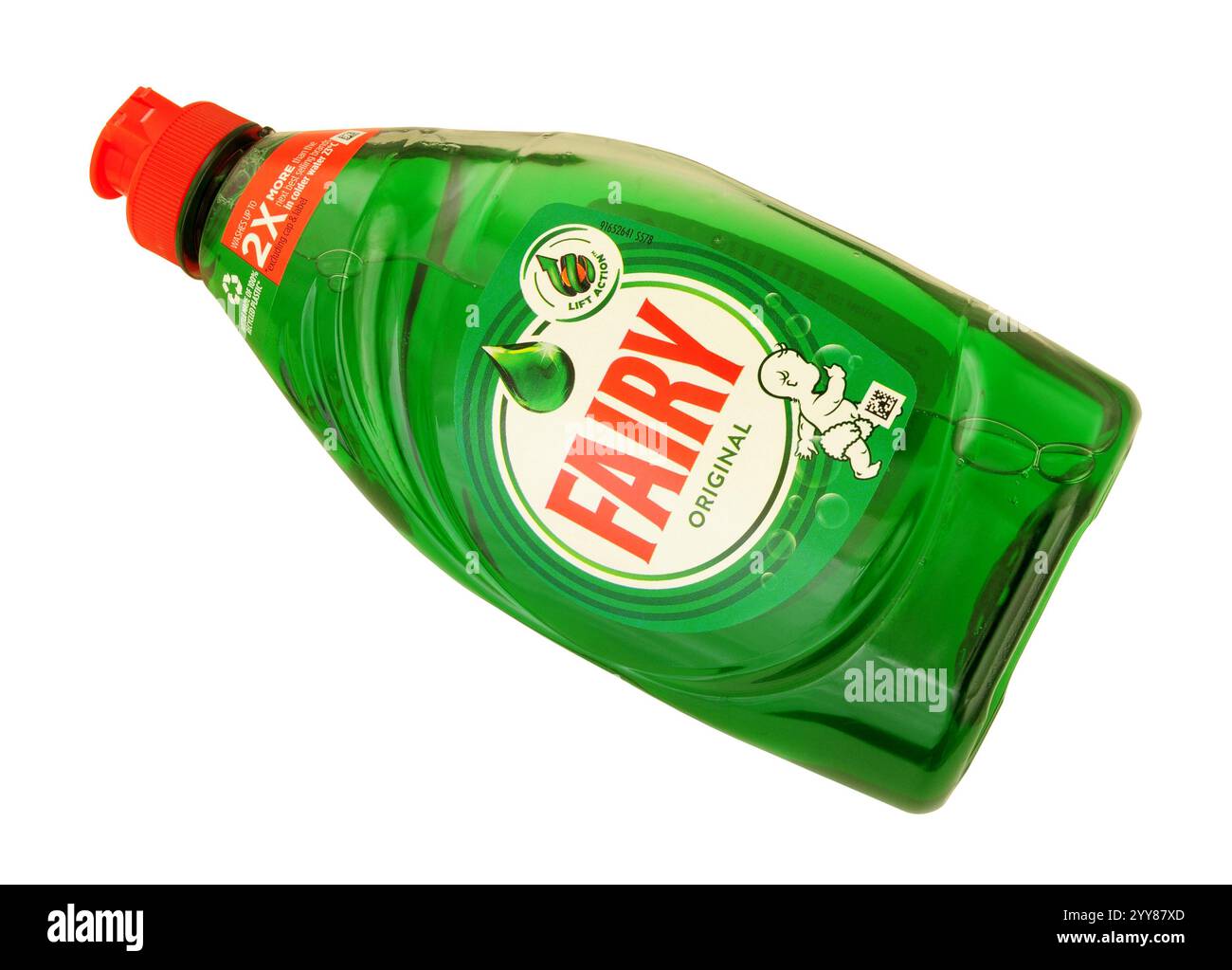 Fairy original green washing up liquid detergent two times longer ...
