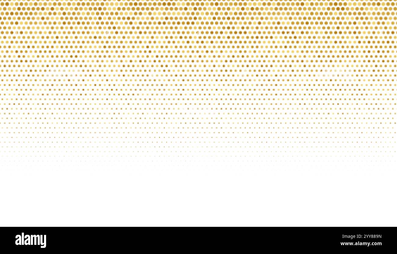 golden halftone pattern on white background Stock Vector Image & Art ...