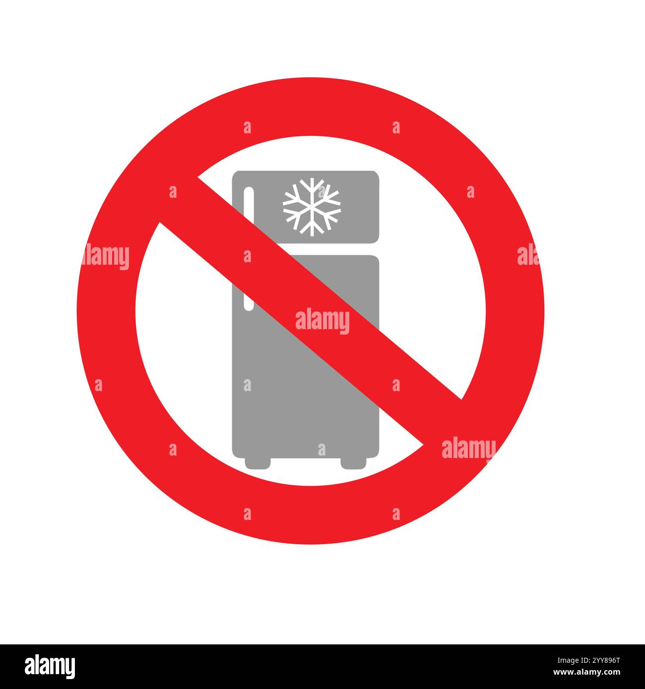 Refrigerator snowflake Stock Vector Images - Alamy
