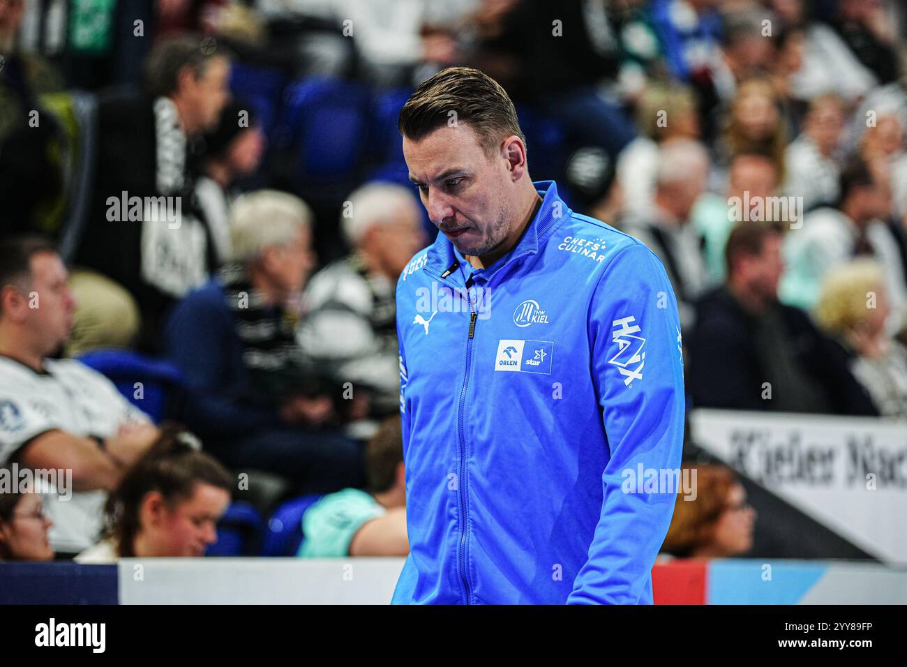 Filip Jicha (THW Kiel, Trainer) GER, THW Kiel vs. VfL Gummersbach ...