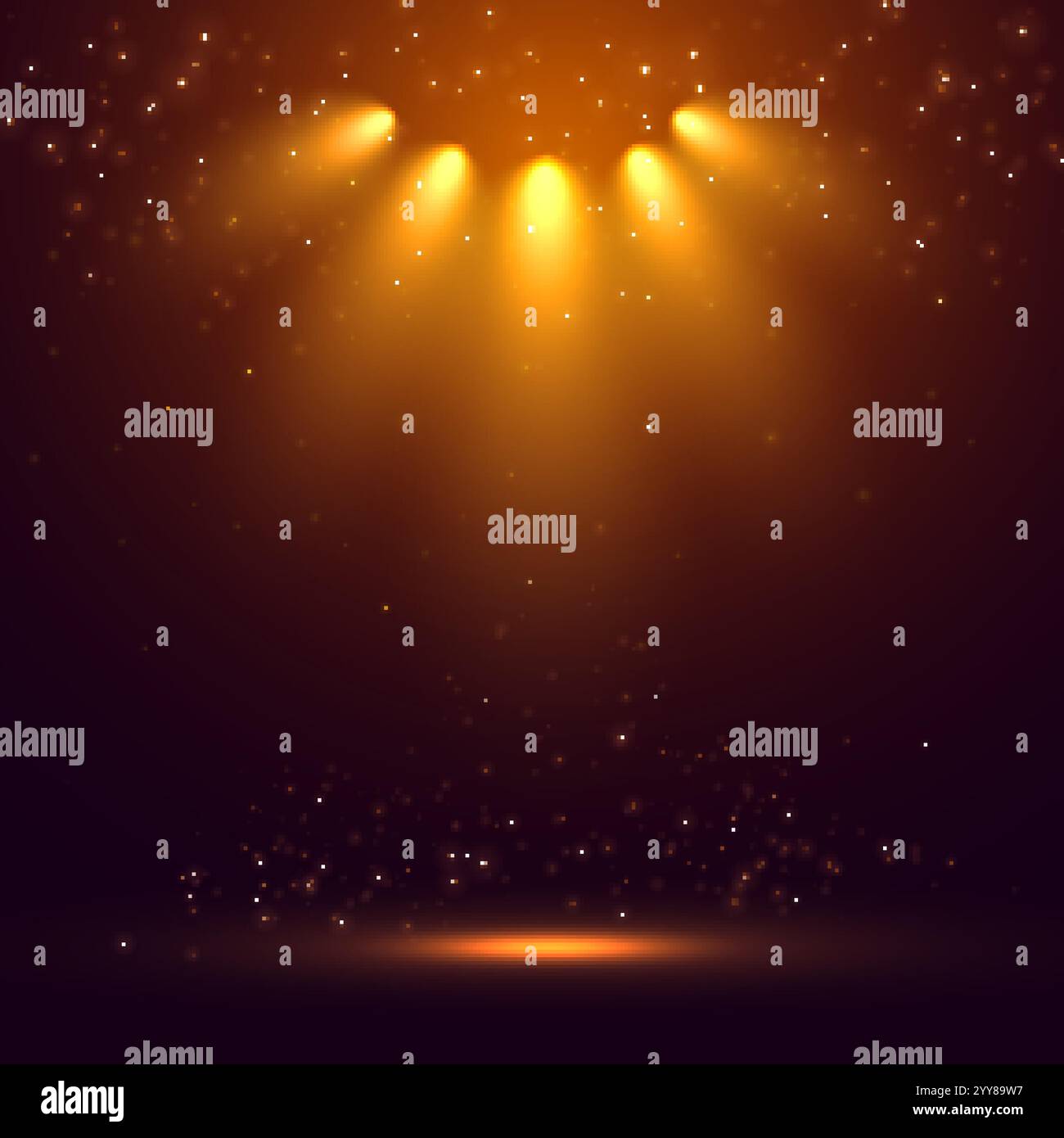 stage spot lights rays glowing background Stock Vector Image & Art - Alamy