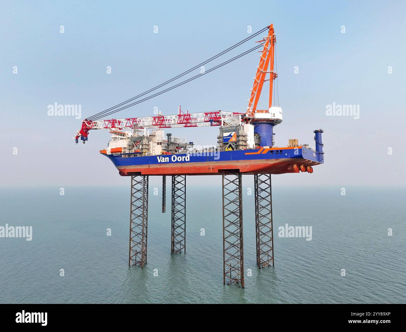 The BOREAS, built by CIMC Raffles for Dutch company Van Oord and the ...