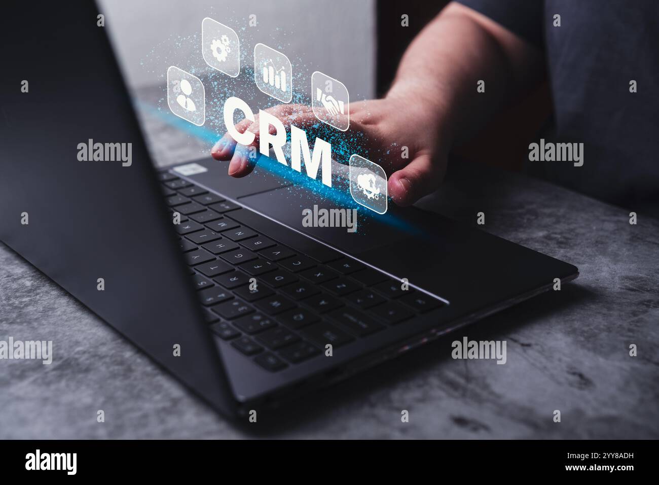 Customer Relationship Management Concept Retention Strategies Crm Or Customer Loyalty Program