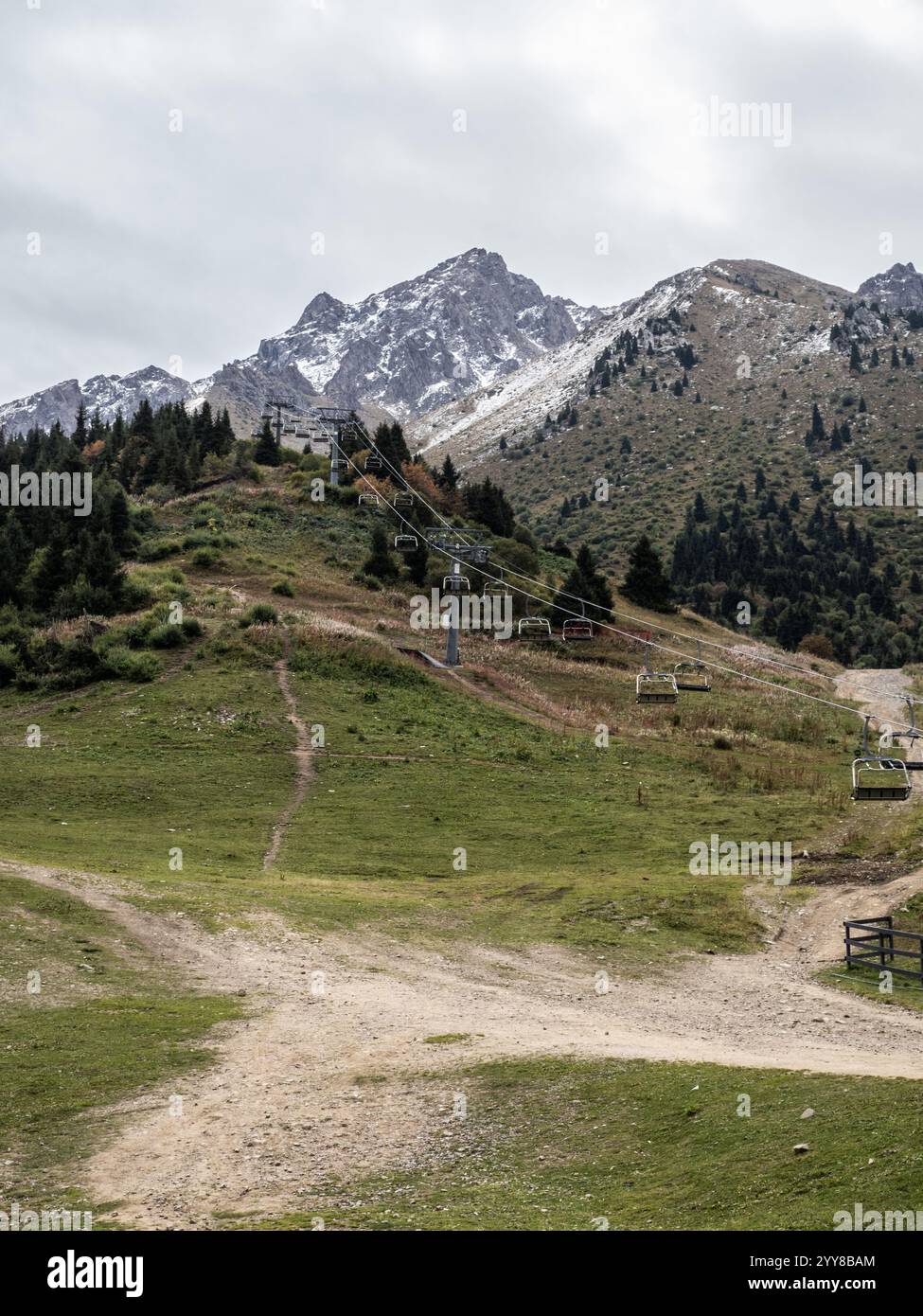 Chimbulak ski resort hi-res stock photography and images - Alamy