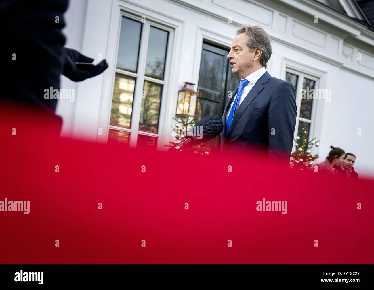 THE HAGUE - Infrastructure and Water Management Minister Barry Madlener ...