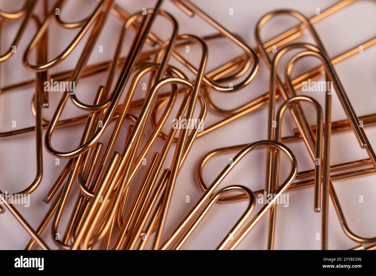 paper clips made of metal for the systematization of documents and ...