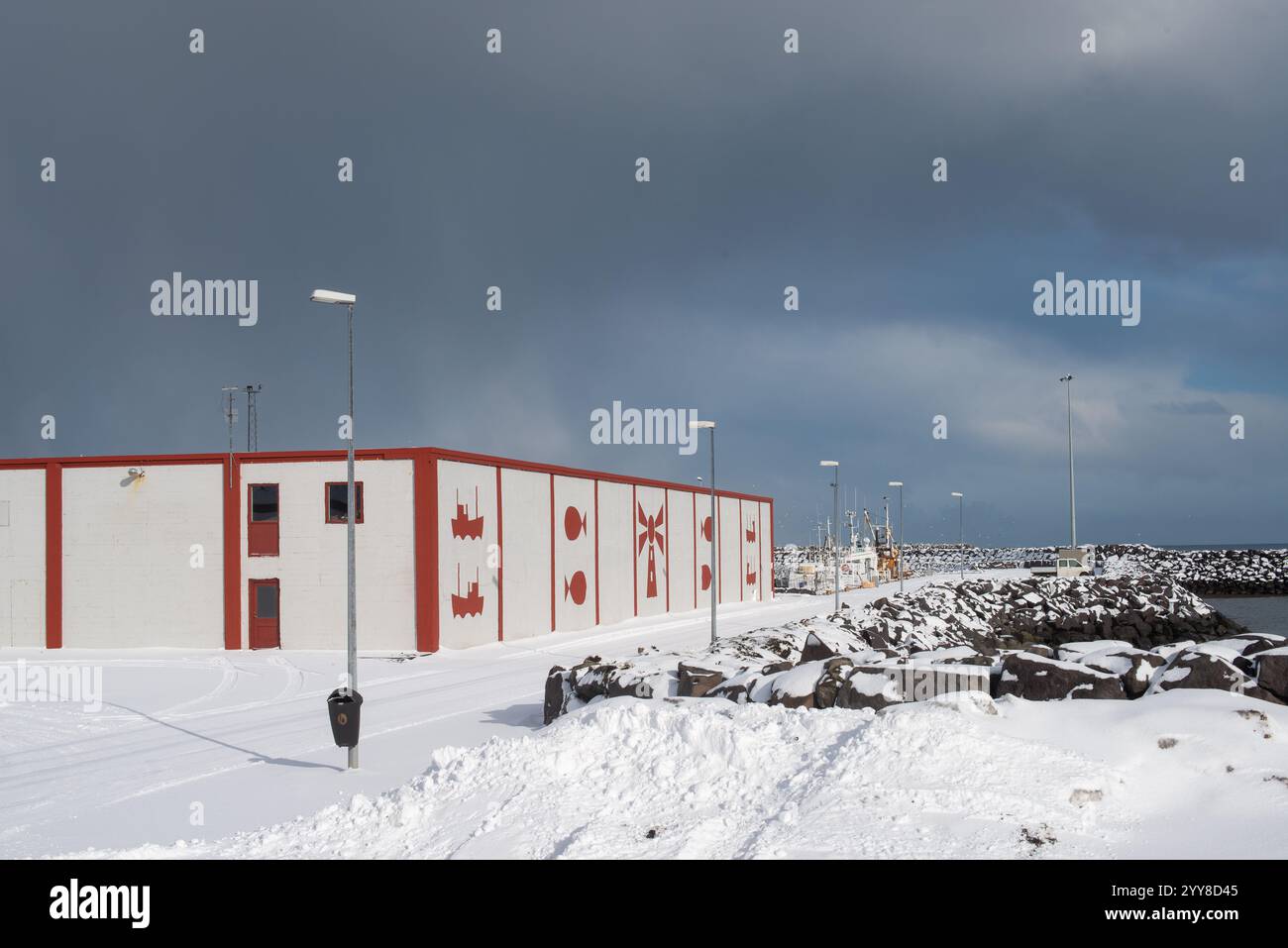 Harbor a ship icelandic hi-res stock photography and images - Alamy