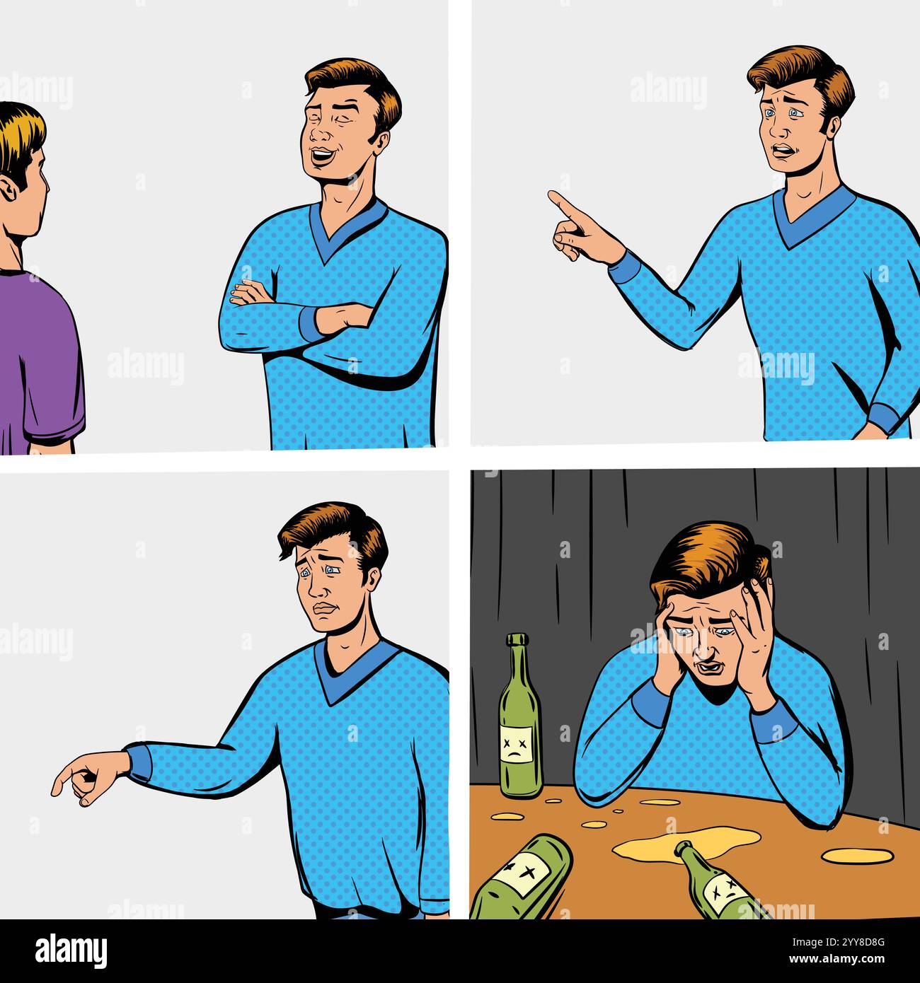 Comic meme hi-res stock photography and images - Alamy