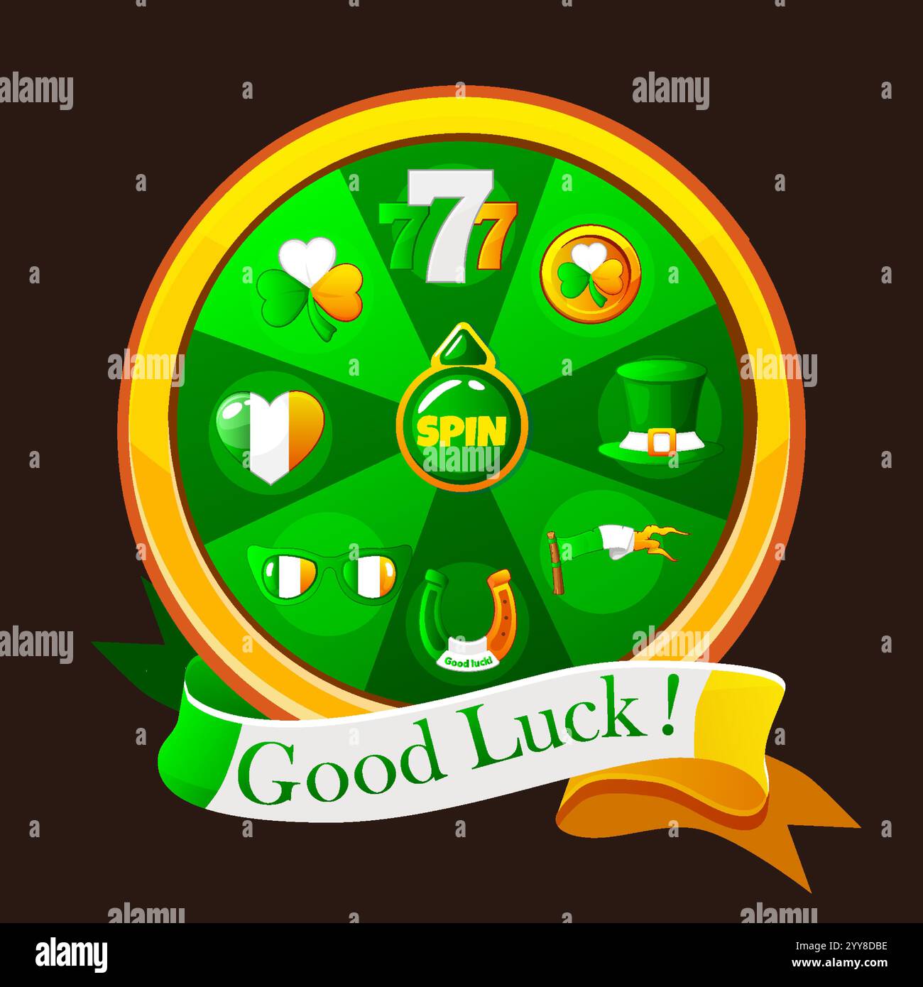 Good luck icons hi-res stock photography and images - Alamy