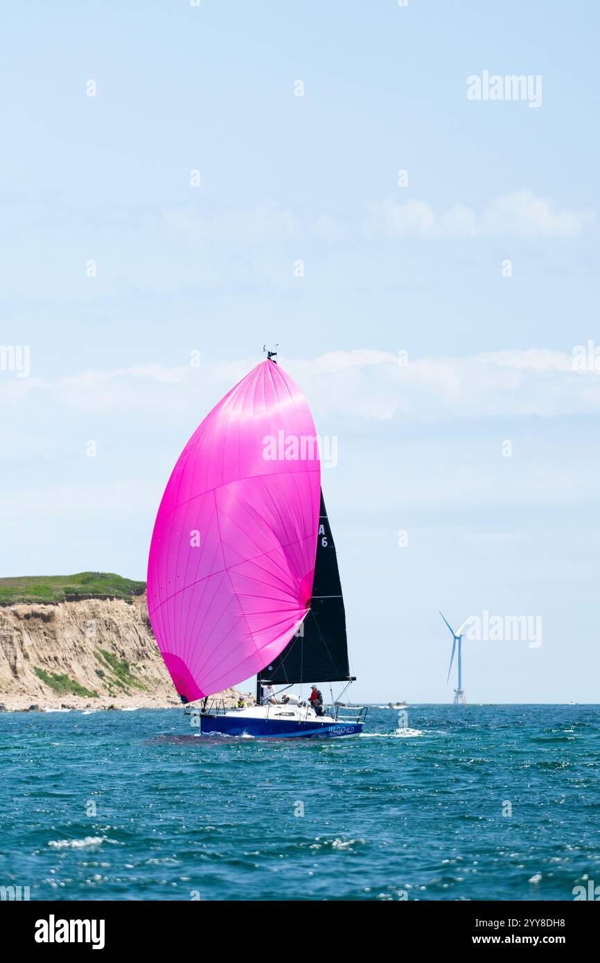 Offshore wind farm block island hi-res stock photography and images - Alamy