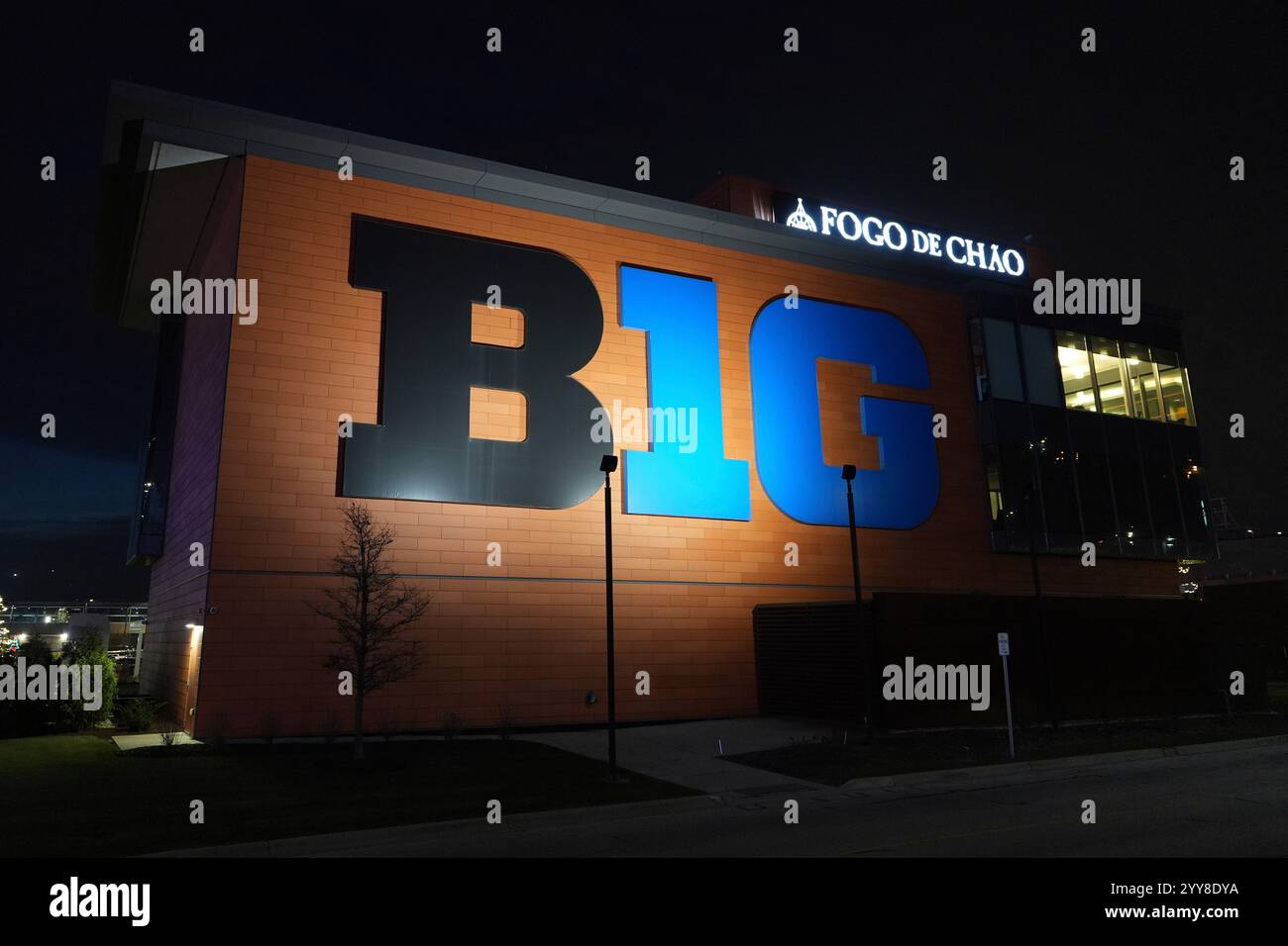 The Big Ten Conference office building, Thursday, Dec. 19, 2024, in ...
