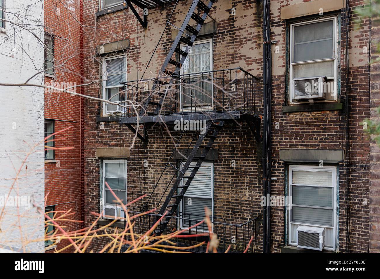 Typical apartment block on avenue hi-res stock photography and images ...