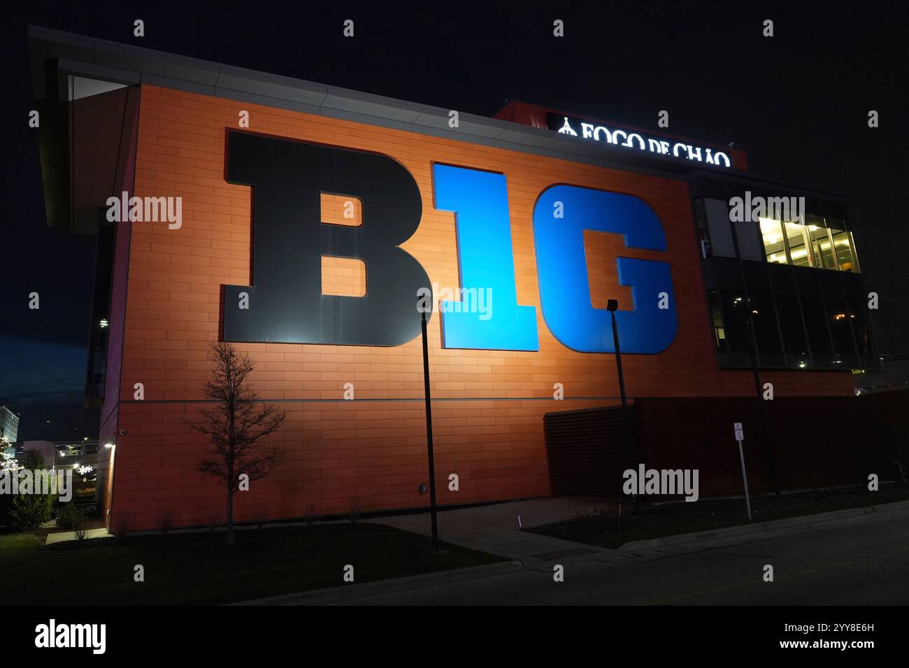 The Big Ten Conference office building, Thursday, Dec. 19, 2024, in Rosemont, Ill. (Kirby Lee ...
