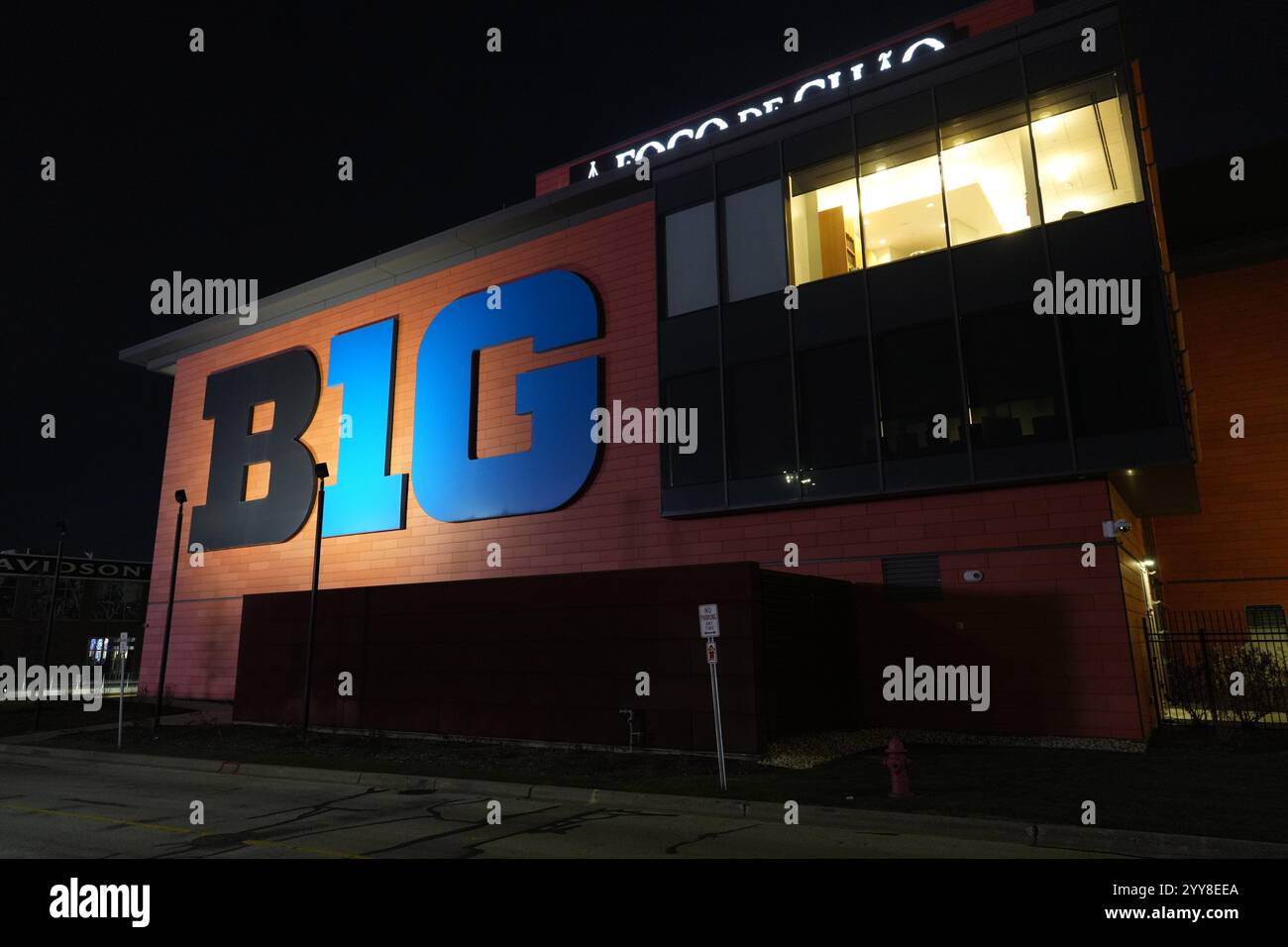 The Big Ten Conference office building, Thursday, Dec. 19, 2024, in ...