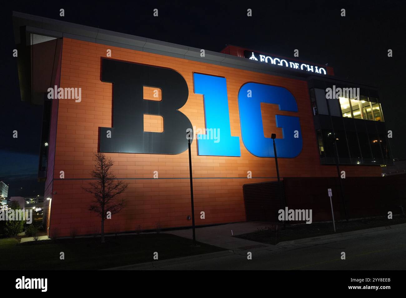 The Big Ten Conference office building, Thursday, Dec. 19, 2024, in ...