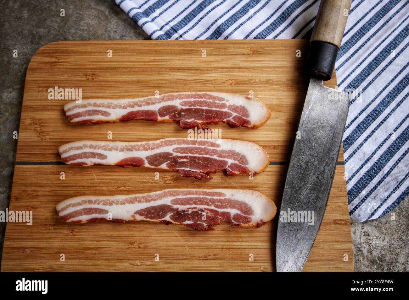 variety of butchered pork meats and cuts Stock Photo - Alamy