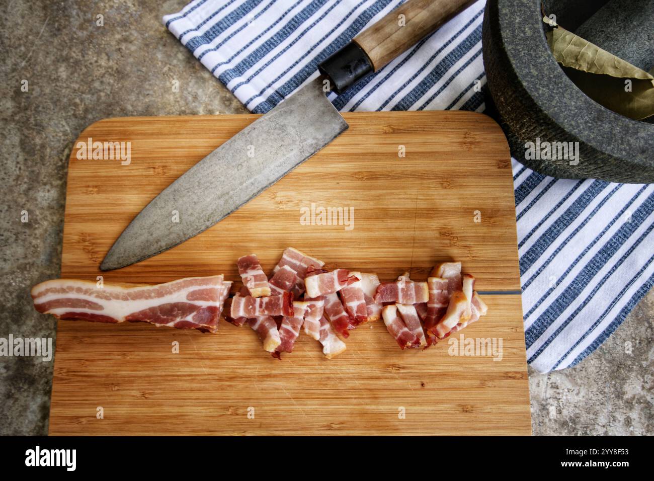 variety of butchered pork meats and cuts Stock Photo - Alamy