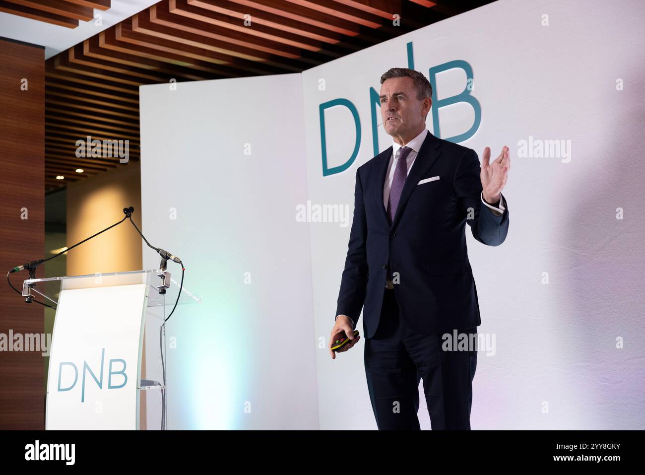 Harald Serck-Hanssen, DNB Group EVP of Large Corporates & International ...