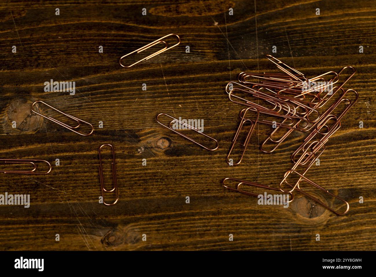 copper paper clips for the systematization of documents and paper ...
