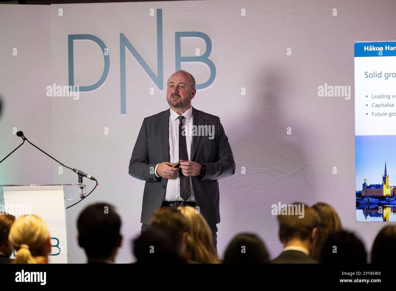 Håkon Hansen, DNB Group Executive Vice President of Wealth Management ...